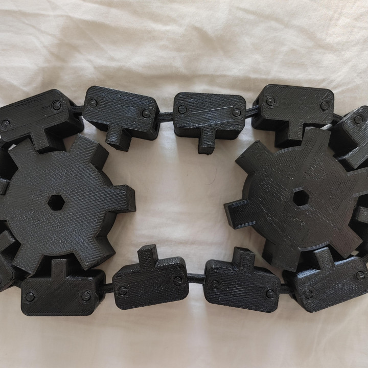 3D Printable Tank Themed Mechanical clock by Caleb Blaylock