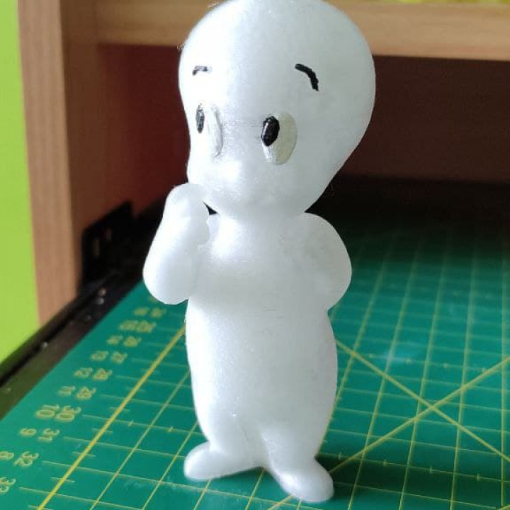 3D Print of Casper. The Friendly Ghost by chasslr
