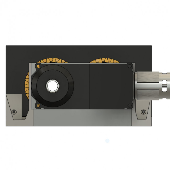 3D Printable 3D-printable shredder by Brian Brocken