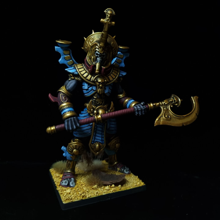 3D Print of Giant God-Statue - Mummified Undead by Lilod