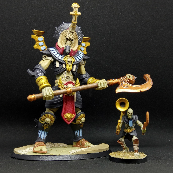 3D Print of Mummified Giant God-Statue by weissbinder