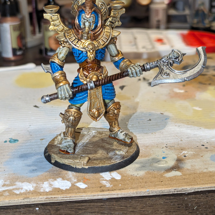 3D Print of Mummified Giant God-Statue by damonprater