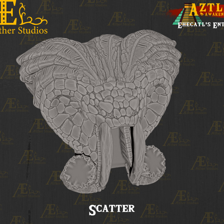 3D Printable KS2AZT12 - The Ehecatl Tribe by Aether Studios