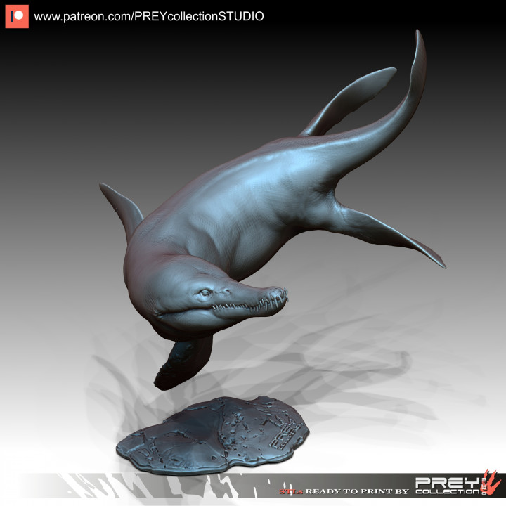 3D Printable KRONOSAURUS by Alex