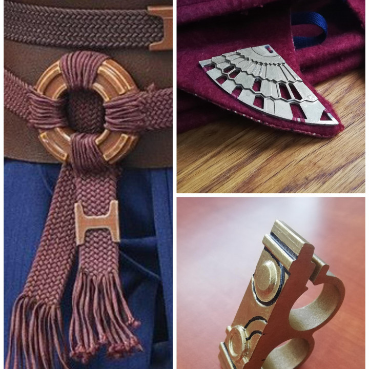 3D Printable Dr Strange Accessories by Laci Legath