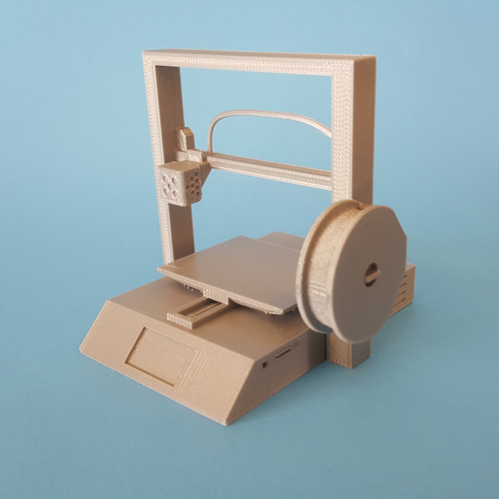 3D Printable Barbie's 3D Printer by Patrick Powell