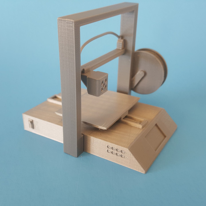 3D Printable Barbie's 3D Printer by Patrick Powell