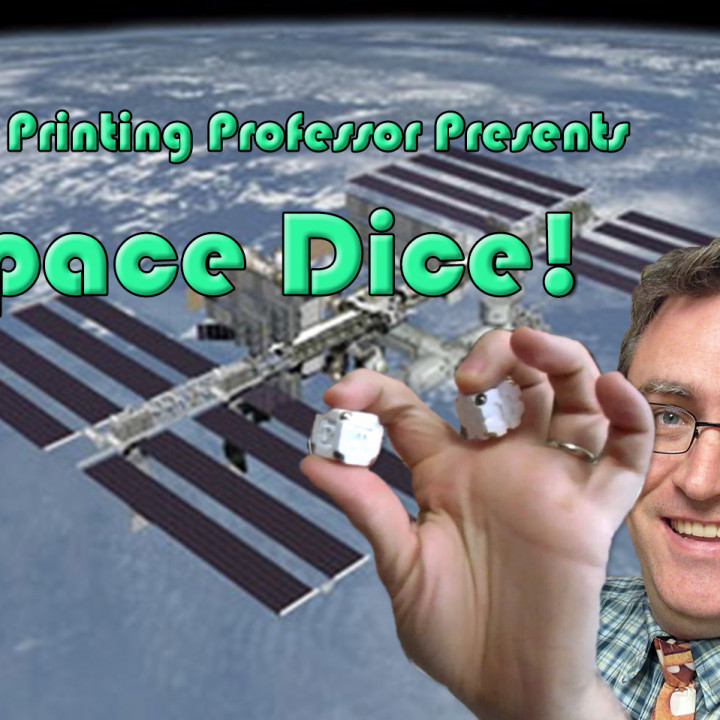 3D Printable Space Dice by Joseph Larson