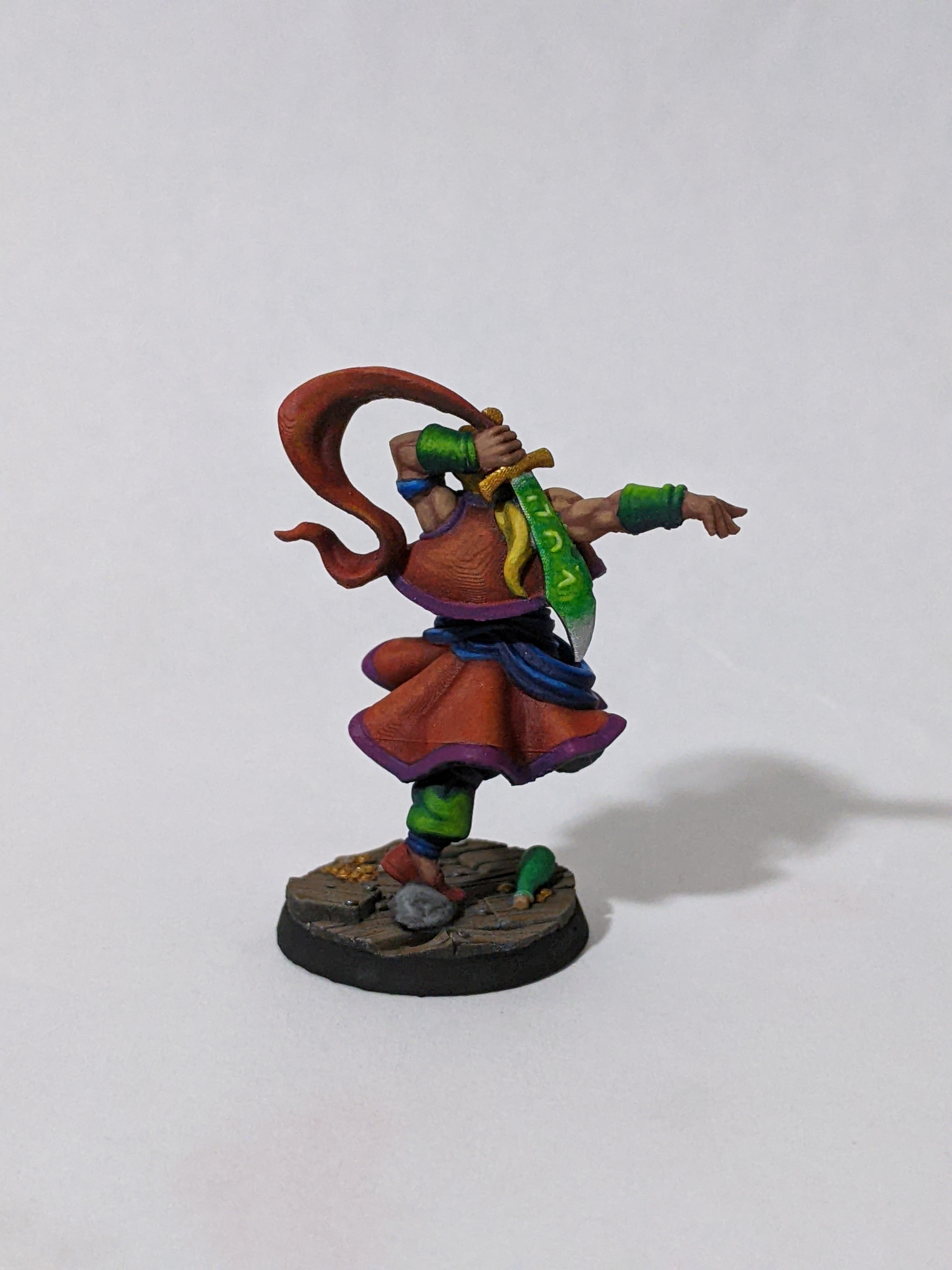 3D Printable Al’Nair- Male Blade dancer - 32mm - DnD by RN Estudio