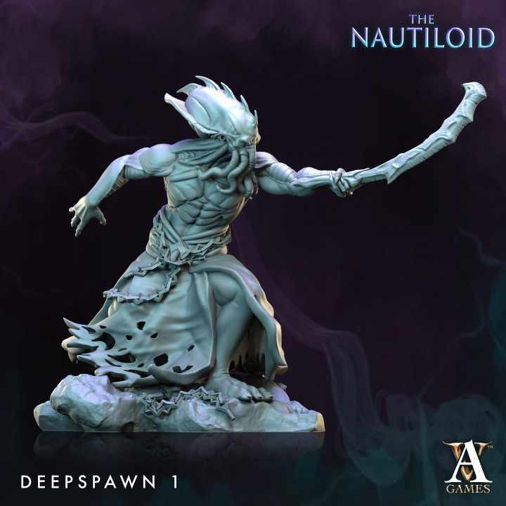 3D Printable Deepspawn by Archvillain Games