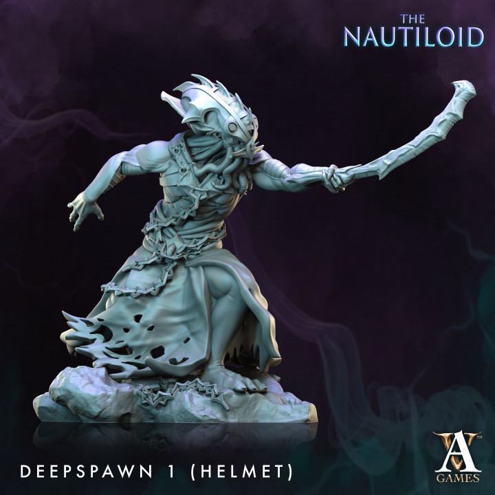 3D Printable Deepspawn by Archvillain Games