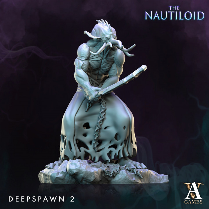 3D Printable Deepspawn by Archvillain Games