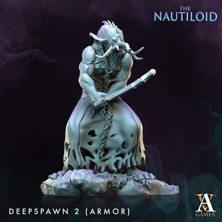 3D Printable Deepspawn by Archvillain Games