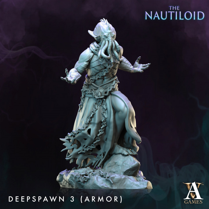 3D Printable Deepspawn by Archvillain Games