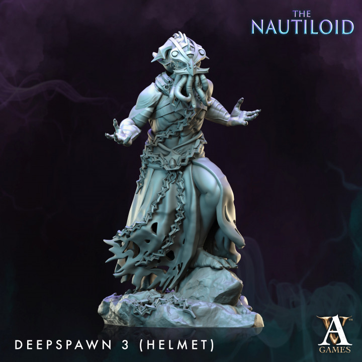 3D Printable Deepspawn by Archvillain Games