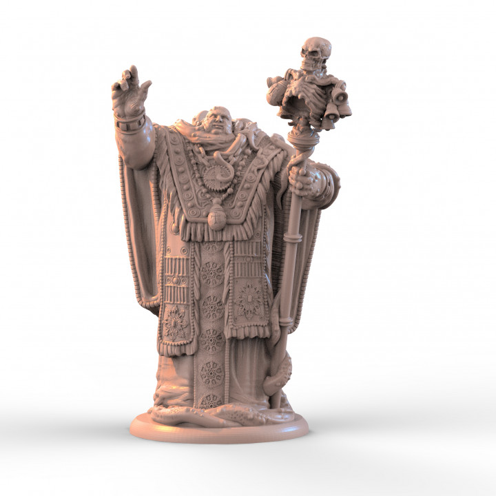 3D Printable Warlock by Alexei Konev