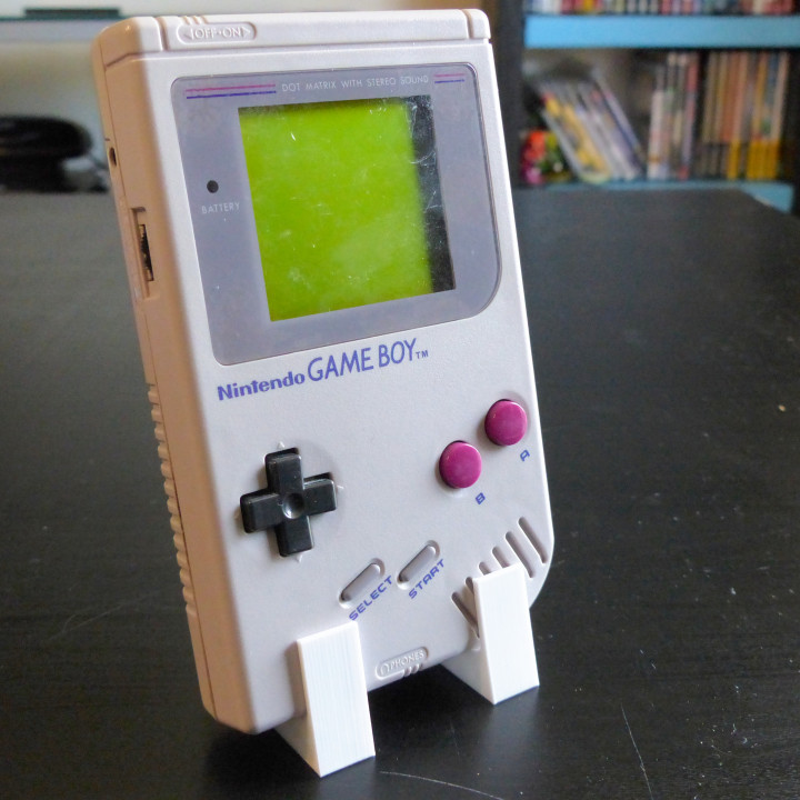 3D Printable Game Boy Display Stand by Andre