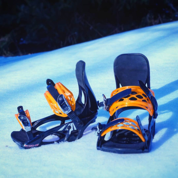 3D Printable Snowboard Binding Straps by Chris McCann