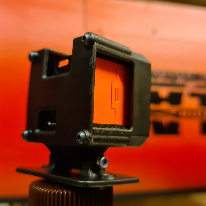 3D Printable Runcam 3S adjustable camera mount by Marko Roolaid