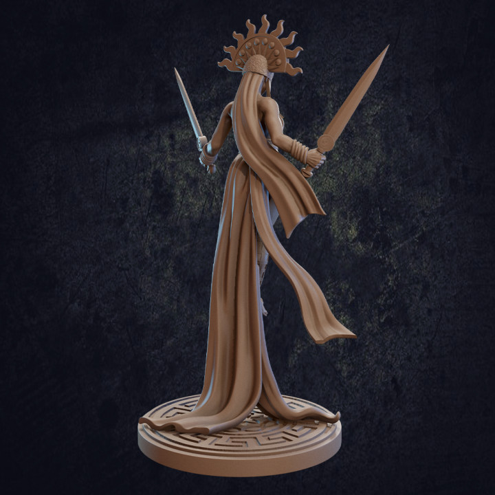 3D Printable Delphine Divine Oracle - Presupported by The Dragon ...