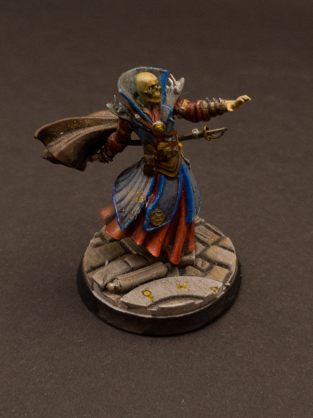 3D Printable Azaezal Skeleton Warlock - Presupported by The Dragon ...