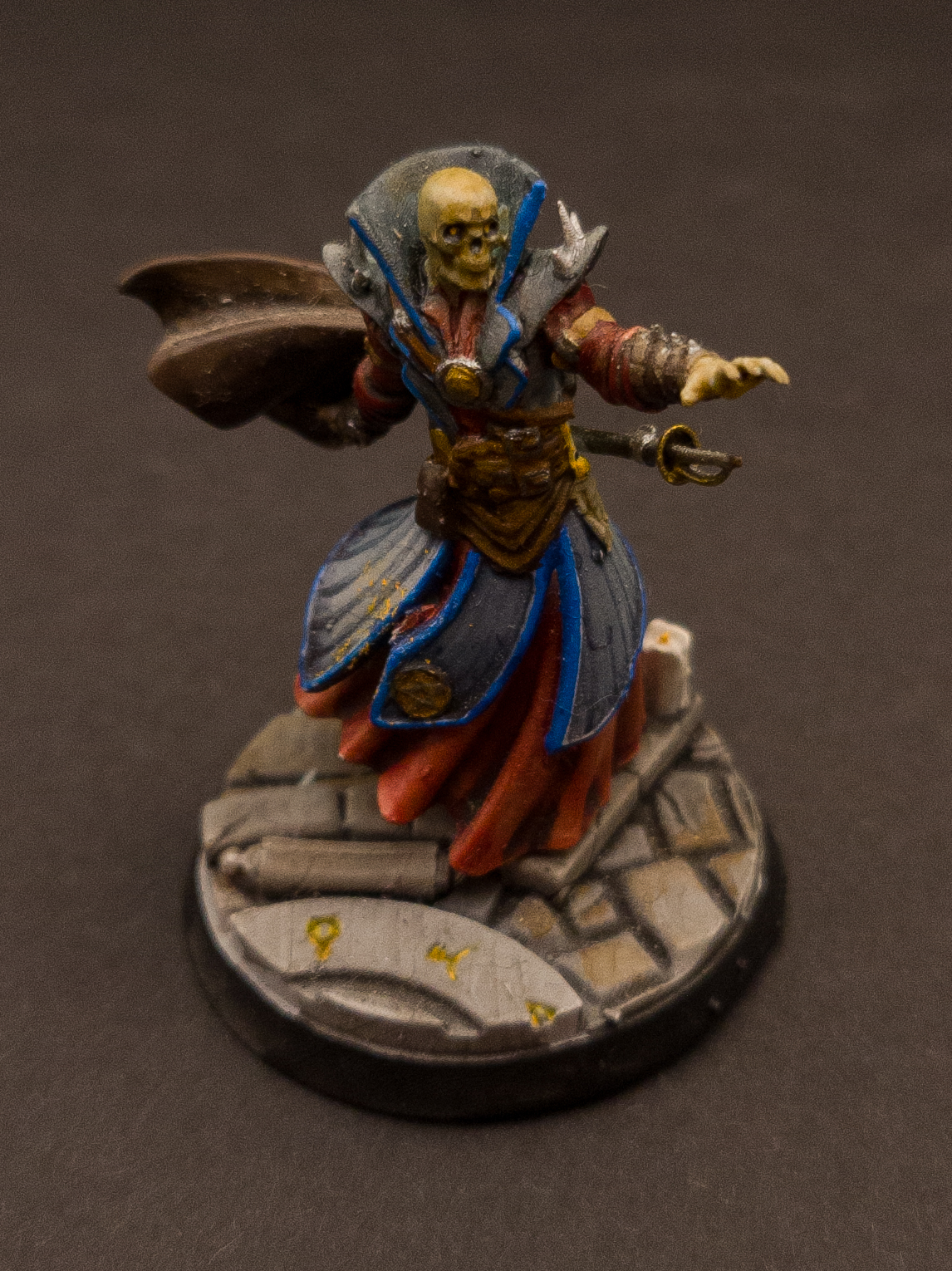 3D Printable Azaezal Skeleton Warlock - Presupported by The Dragon ...