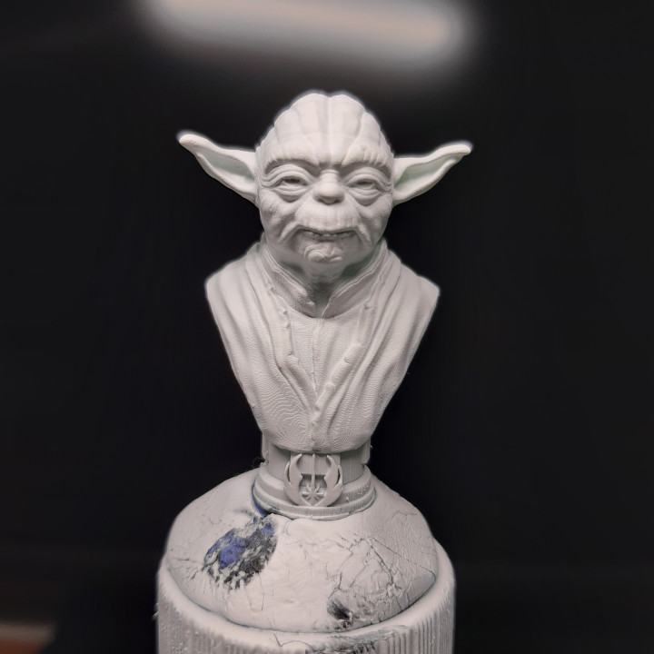 3D Print of Master Yoda Bust by MiniRick