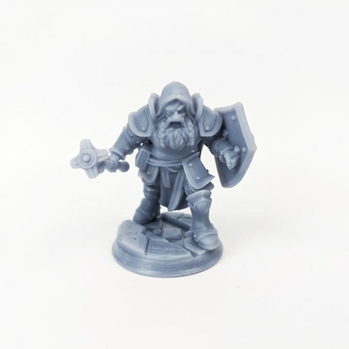 3D Printable Clerics (set) by Vae Victis Miniatures