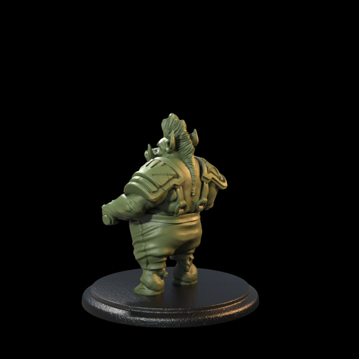 3D Printable Pigman Maceman Standing [Pre-Supported] by TytanTroll ...