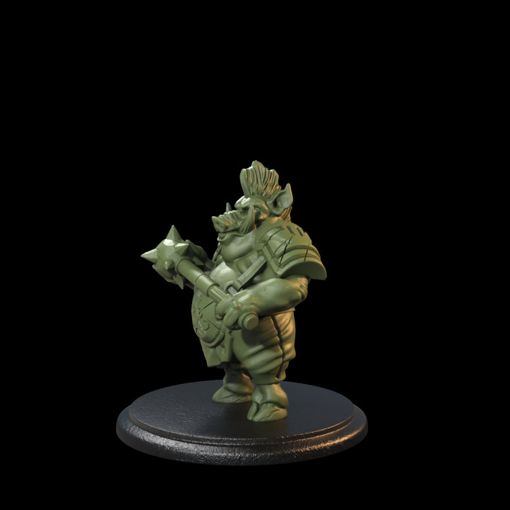 3D Printable Pigman Maceman Standing [Pre-Supported] by TytanTroll ...