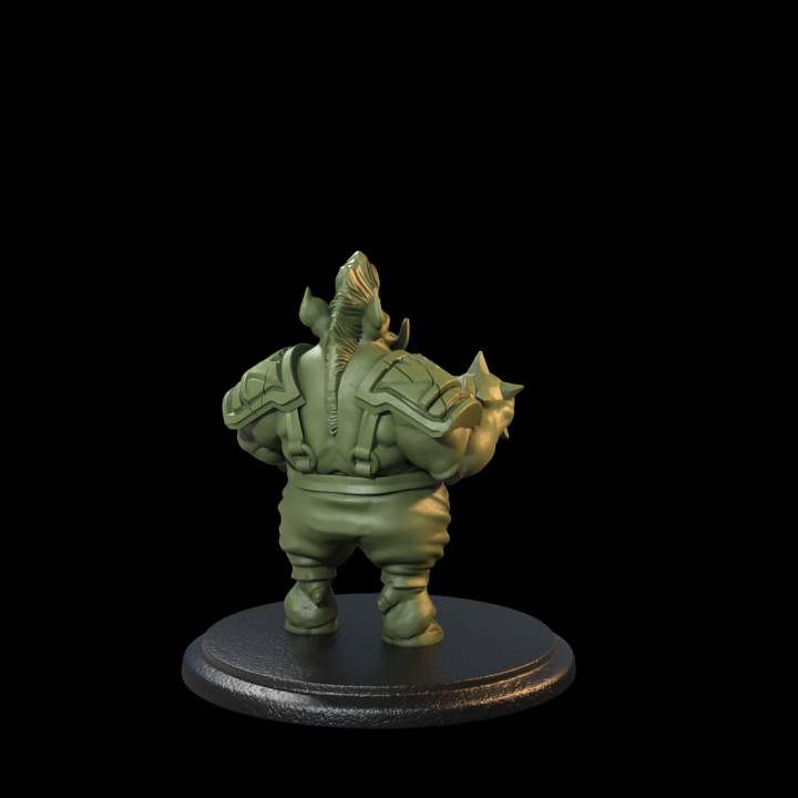 3D Printable Pigman Maceman Standing [Pre-Supported] by TytanTroll ...