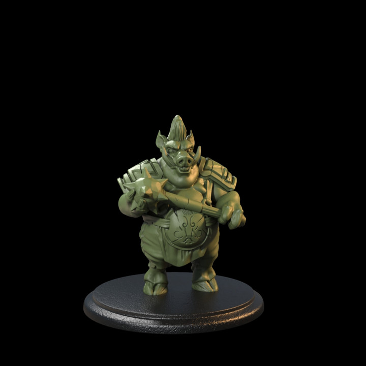 3D Printable Pigman Maceman Standing [Pre-Supported] by TytanTroll ...