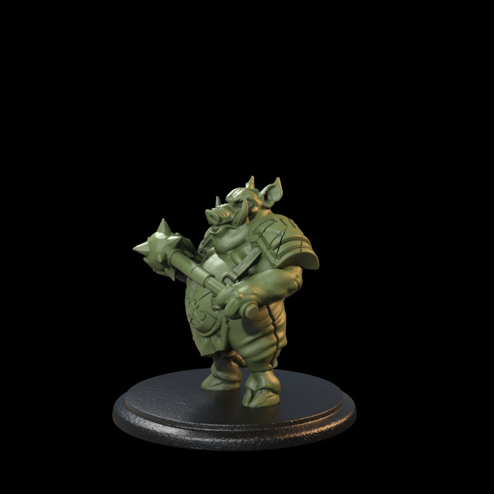 3D Printable Pigman Maceman Standing [Pre-Supported] by TytanTroll ...
