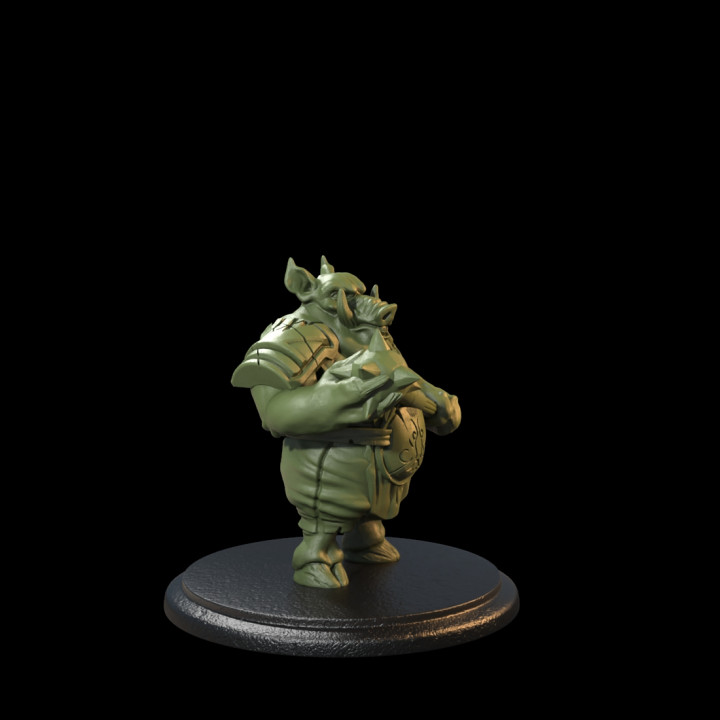 3D Printable Pigman Maceman Standing [Pre-Supported] by TytanTroll ...