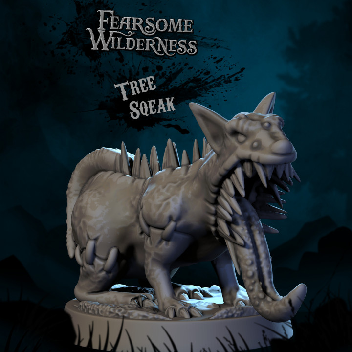 3D Printable The Tree Squeak by Geektopia Games