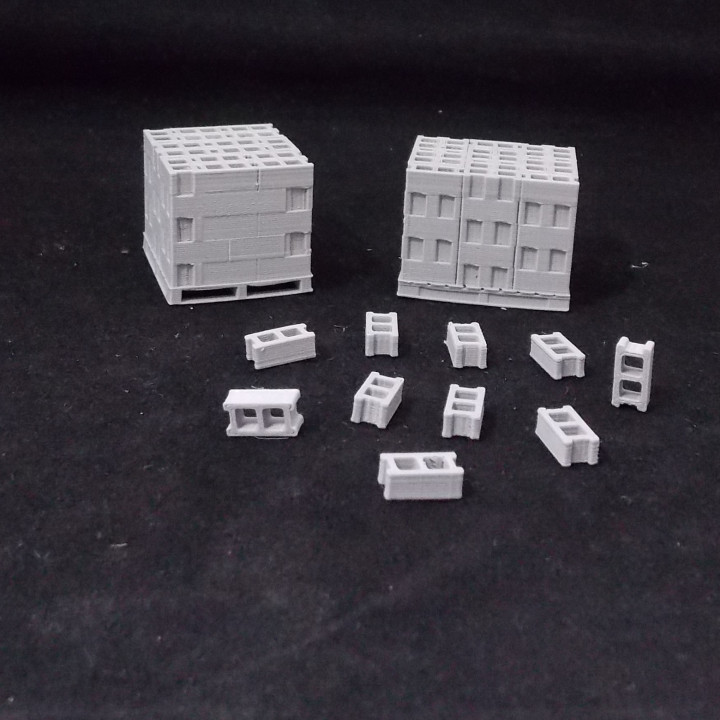 3D Printable Cinderblocks by Michael Crossman
