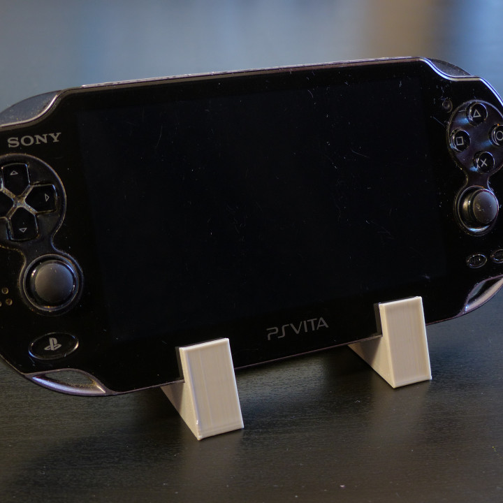 3D Printable PlayStation Vita Display Stand by Andre