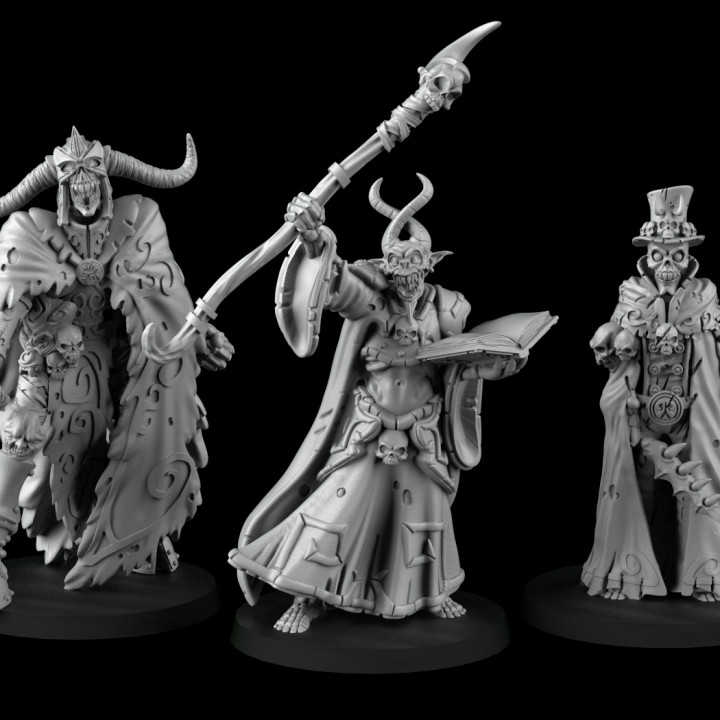 3D Printable Undead crew by Crosslances