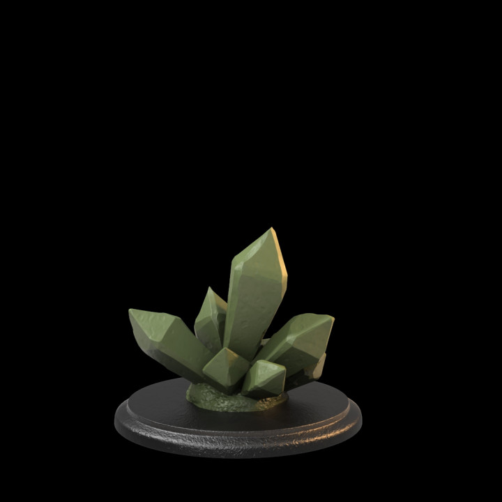 3D Printable Crystals Scatter/Depleted by TytanTroll Miniatures