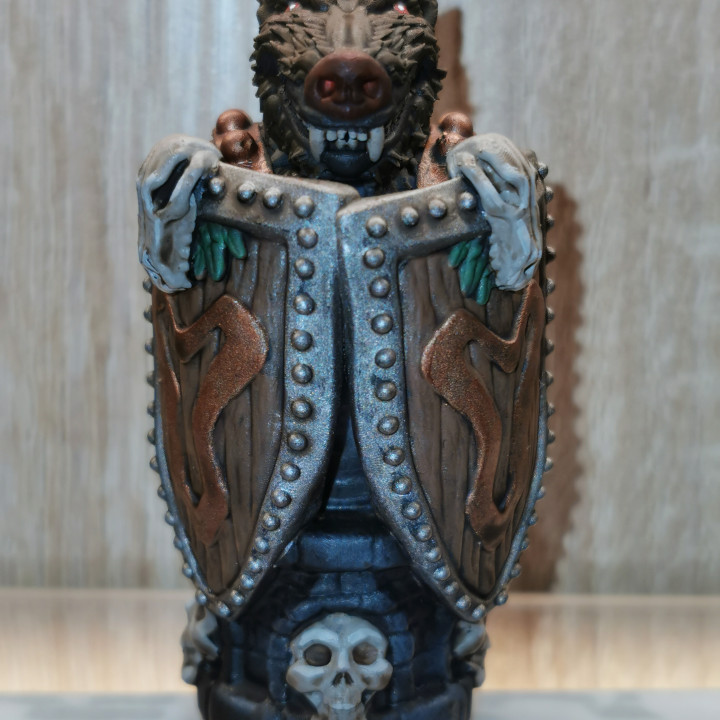 3D Printable Chess Rook Fantasy style by Emanuel Vogt