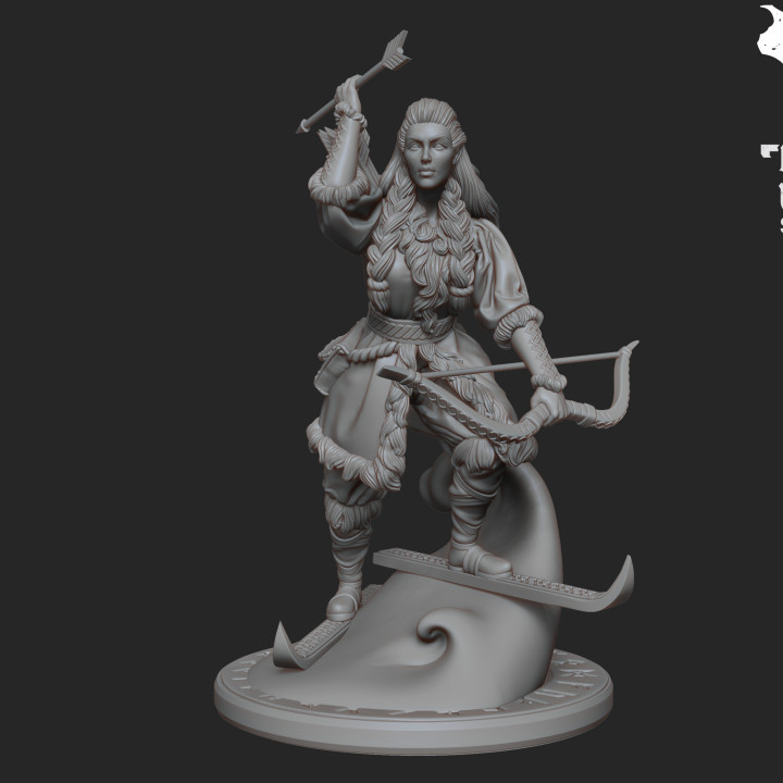 3D Printable Skadi by Under the odd willow
