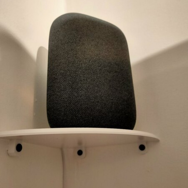 3D Printable Nest Audio Corner Bracket by Tonny Hooijer