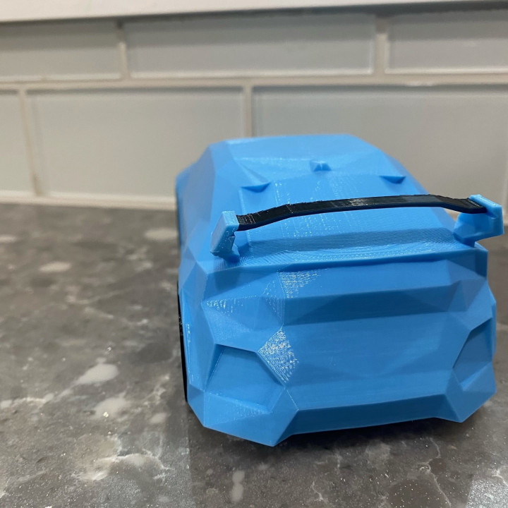 3D Printable Low Poly Honda Civic Type R by Turtleman