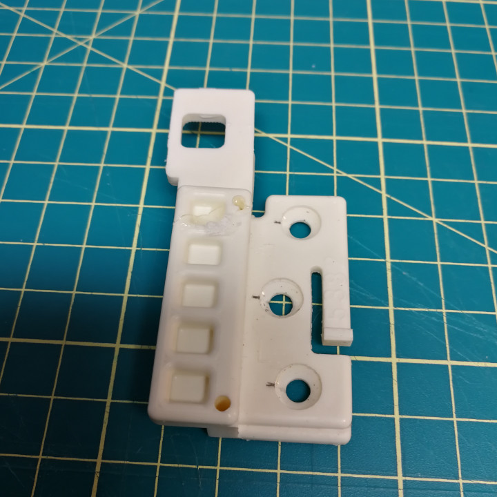 3D Printable MOBALPA drawer front support by Bolliandi Bernard