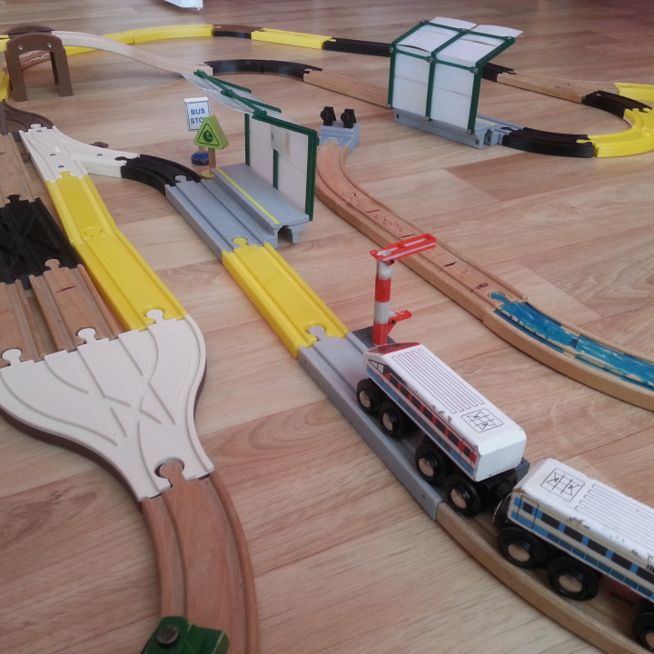 3D Printable Train signal by Jan Coufal