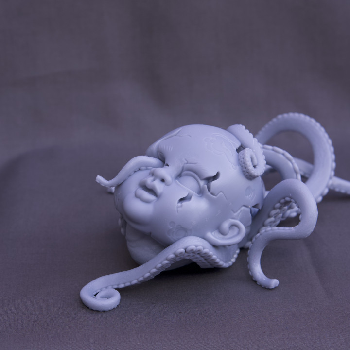 3D Printable Octo Doll Print by Grinning God