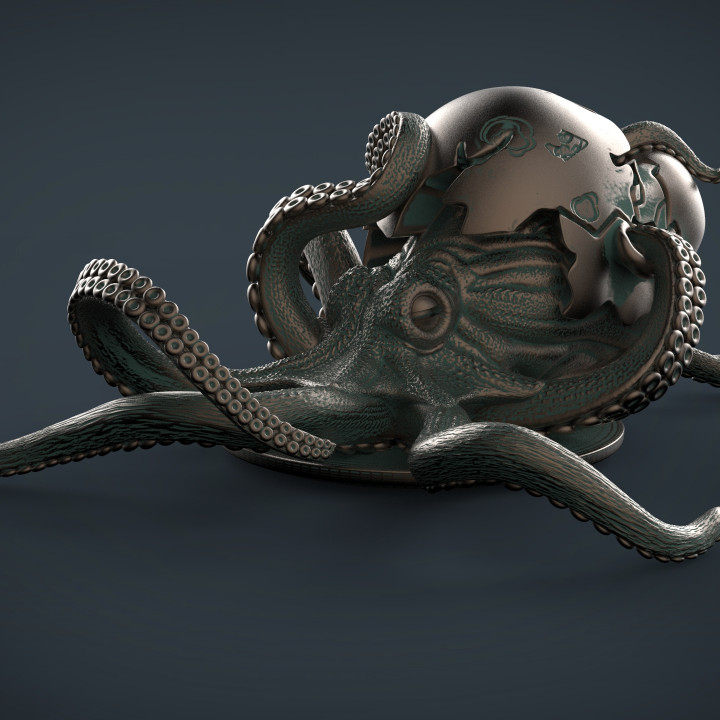 3D Printable Octo Doll Print by Grinning God