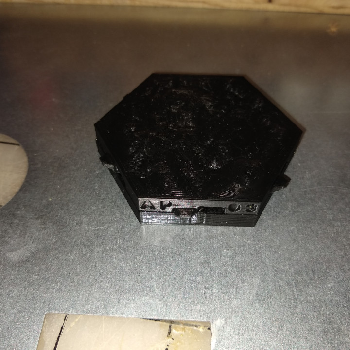 3D Printable 65mm Hex OpenForge Base by Andrew Bahls
