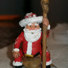 3D Printable Santa Wizard - FREE by Grinning God