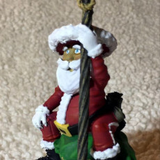 3D Printable Santa Wizard - FREE by Grinning God